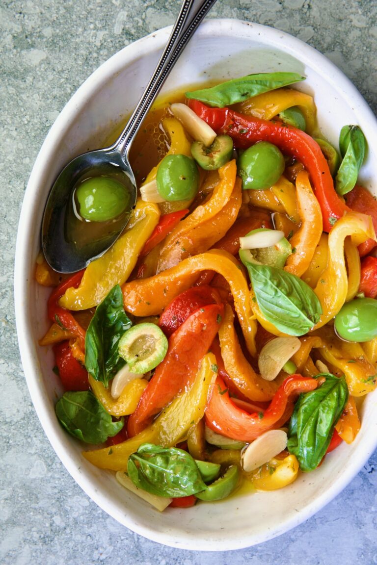 Simple and Versatile Roasted Pepper Salad Recipe