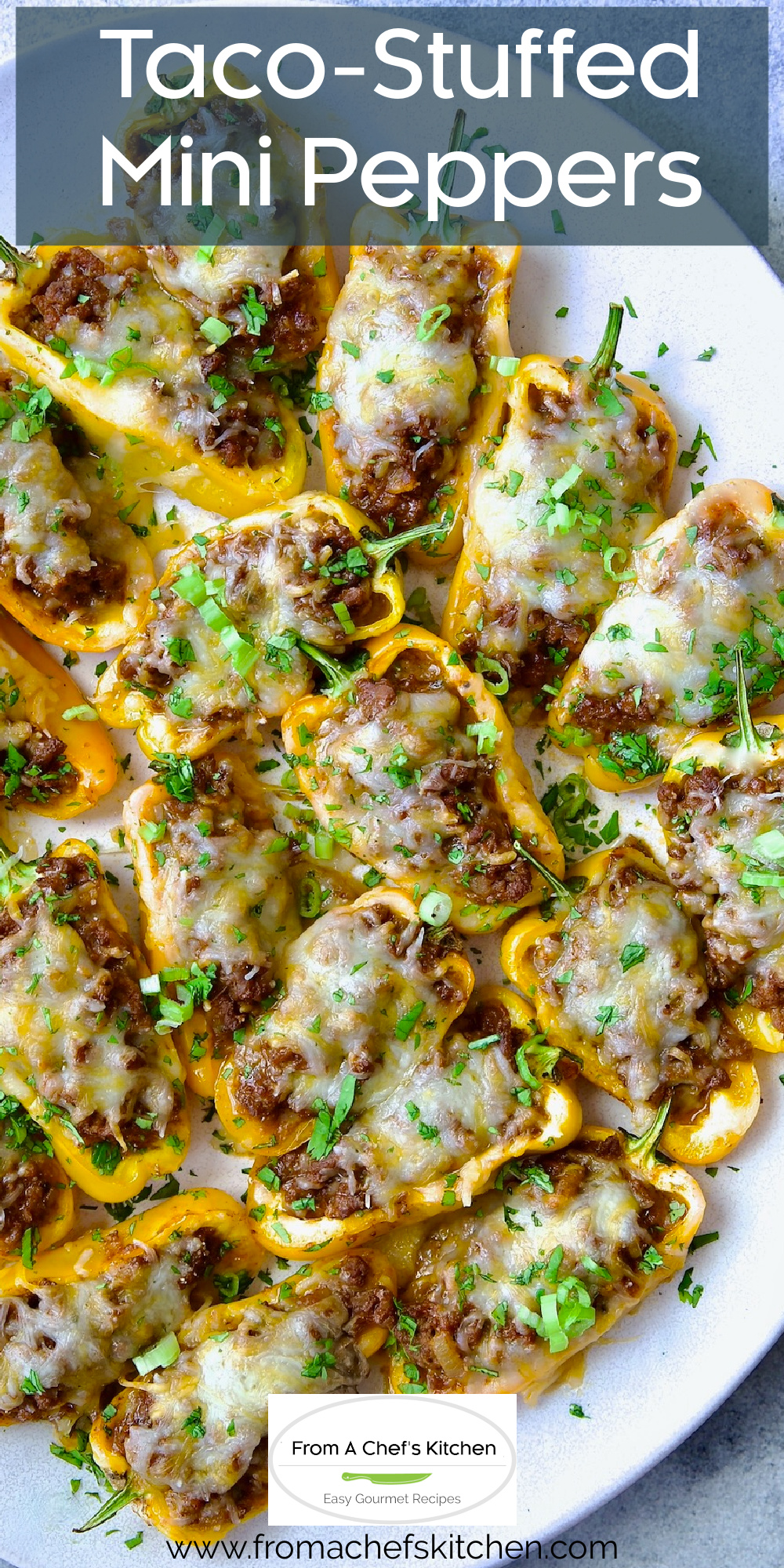 Colorful and Flavorful Taco-Stuffed Mini Peppers
