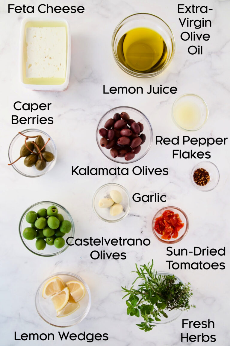 Baked Feta Cheese and Olives: A Taste of the Mediterranean