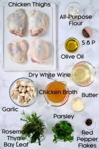 40 Clove Garlic Chicken (Chicken with 40 Cloves of Garlic)