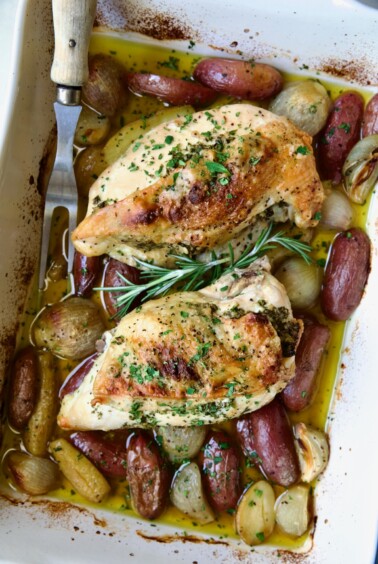 Roast Split Chicken Breasts: A Simple Elegance