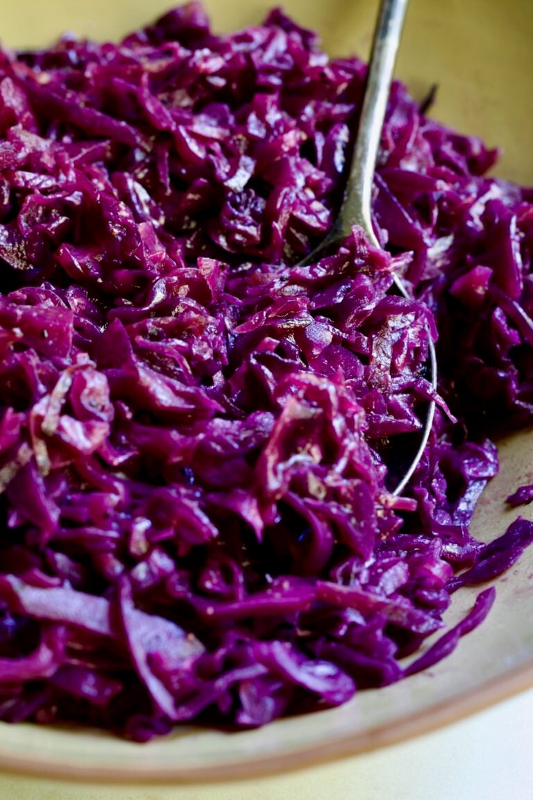 Sweet and Sour Cabbage with Simple Ingredients