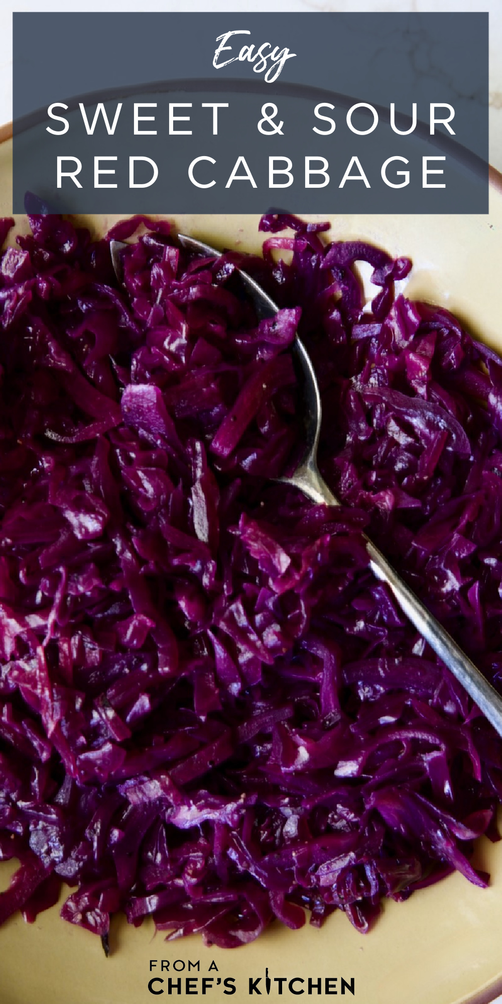 Sweet and Sour Cabbage with Simple Ingredients