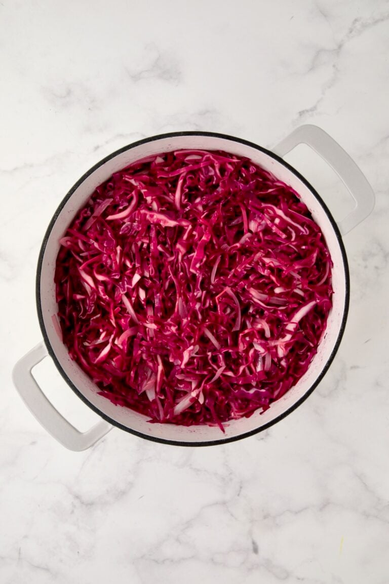 Sweet and Sour Cabbage with Simple Ingredients